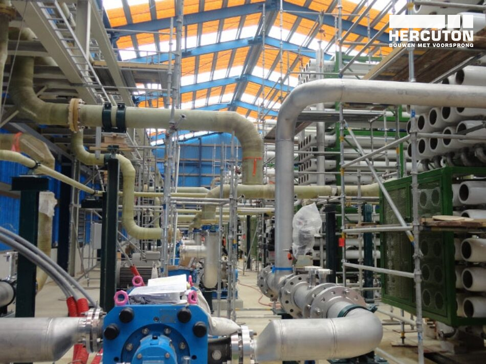 Water treatment plant Aruba - Remco Ruimtebouw
